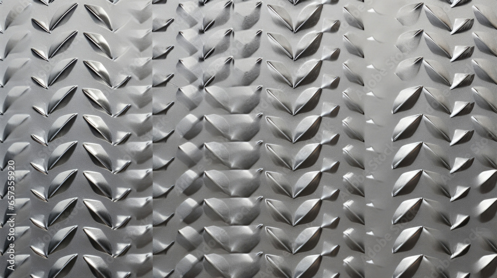 Texture of diamond plate steel, with a raised pattern of small diamond ...