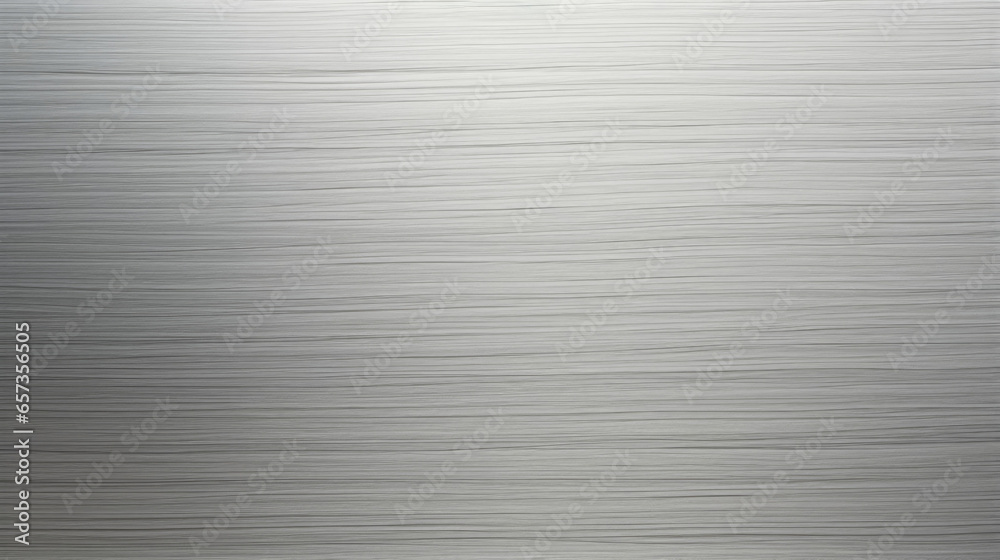 Texture of brushed stainless steel with a fine horizontal grain, giving ...