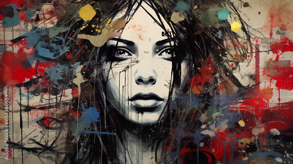 grunge-themed artwork, whether in photography, painting, or digital art ...