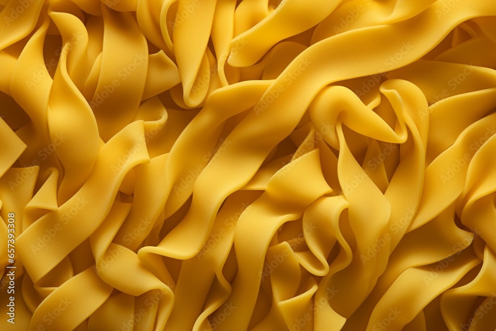 Generative AI : Raw pasta texture. Close-up of pasta. The texture is ...
