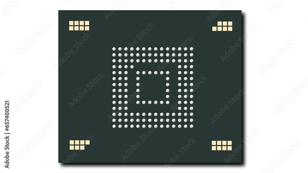 emmc or ufs is universal flash storage for mobile and phone storage bga ...