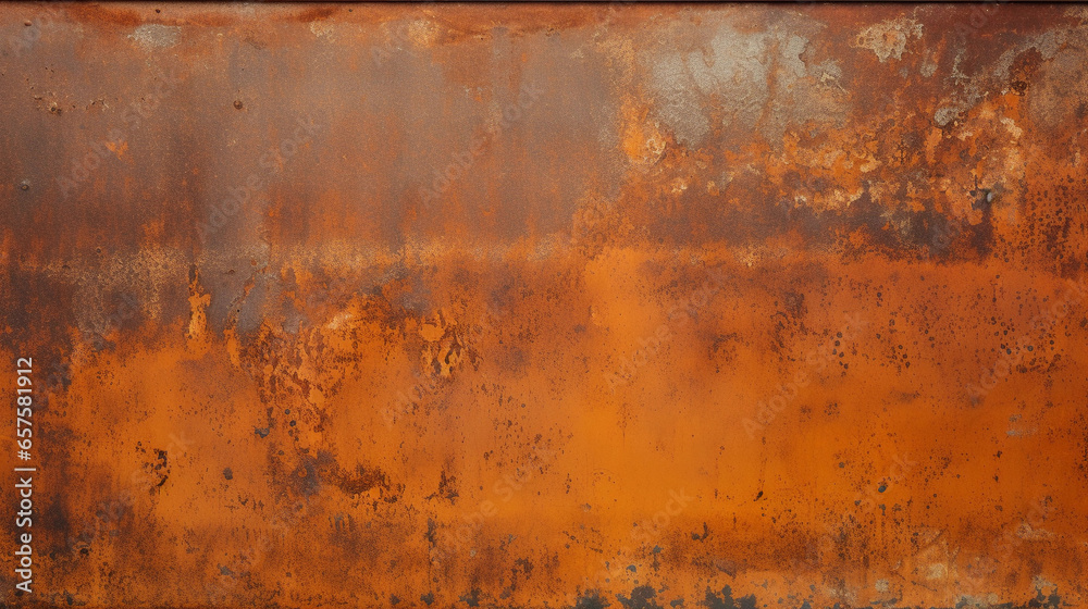 Rusty Metal Background. An Aged and Weathered Surface with Rich Tones ...