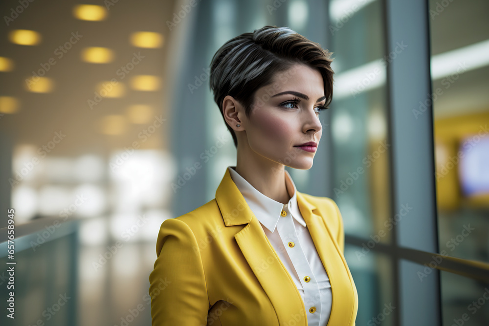 Leading the Way: An Ambitious and Charismatic Female CEO Inspires as ...