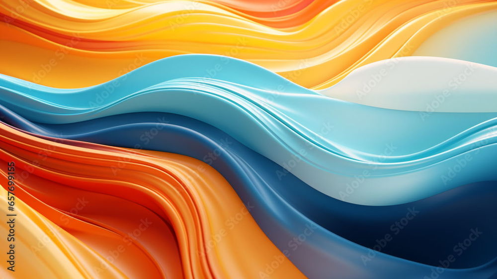 3D Rendered Masterpiece: Crafted Luxury Paper Artistry Transformed into ...