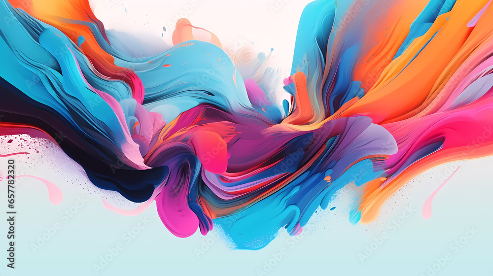 Dive into the realm of abstract backgrounds, where colors, shapes, and ...