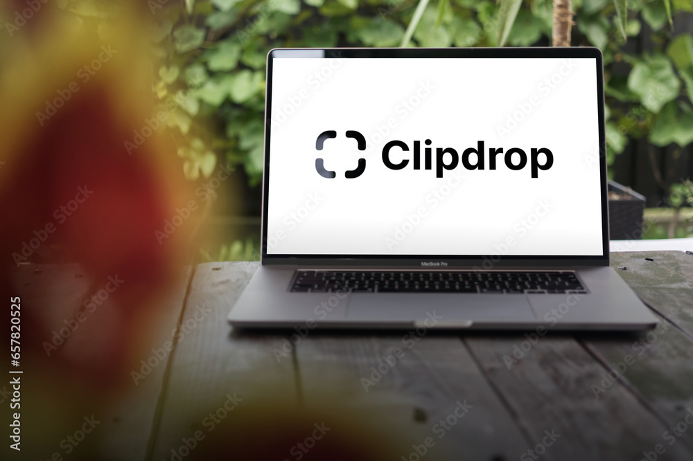 Clipdrop logo, ultimate ecosystem of apps, plugins & resources for all creators, powered by ...