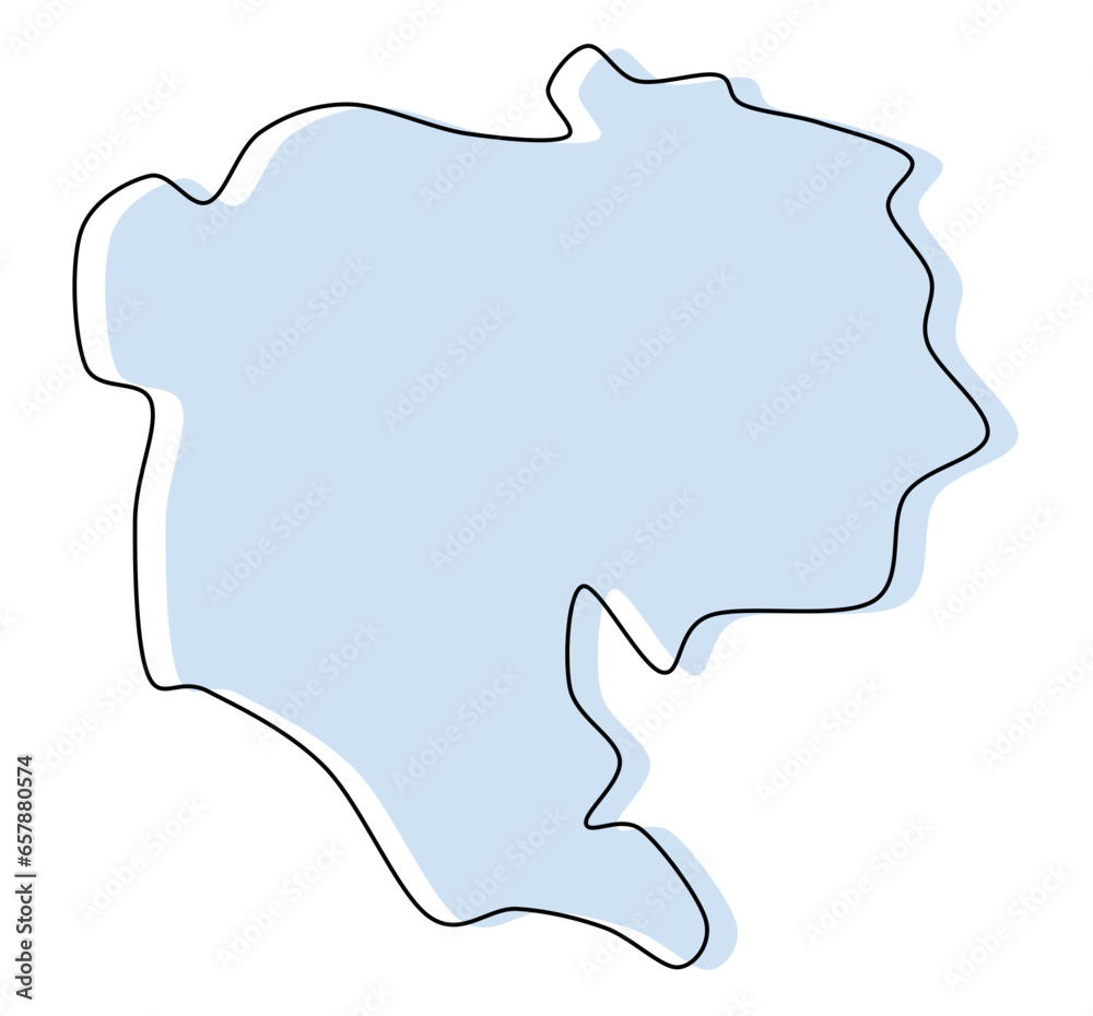 tokyo map, tokyo vector, tokyo outline, tokyo stylized Stock Vector ...