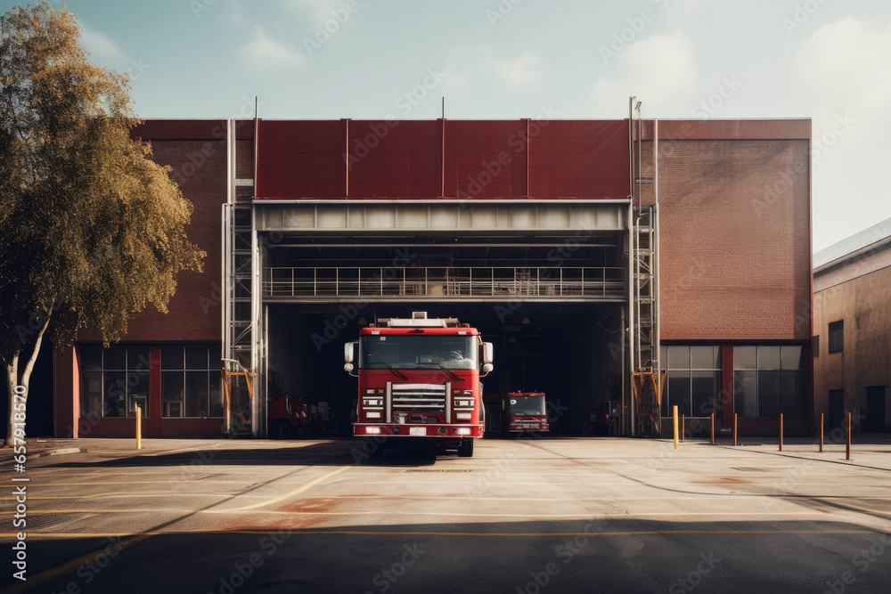 Foto de The dedicated team of firefighters responds swiftly to an ...