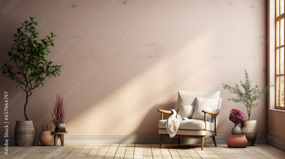 a muted and understated solid background with a soft sand beige tone ...