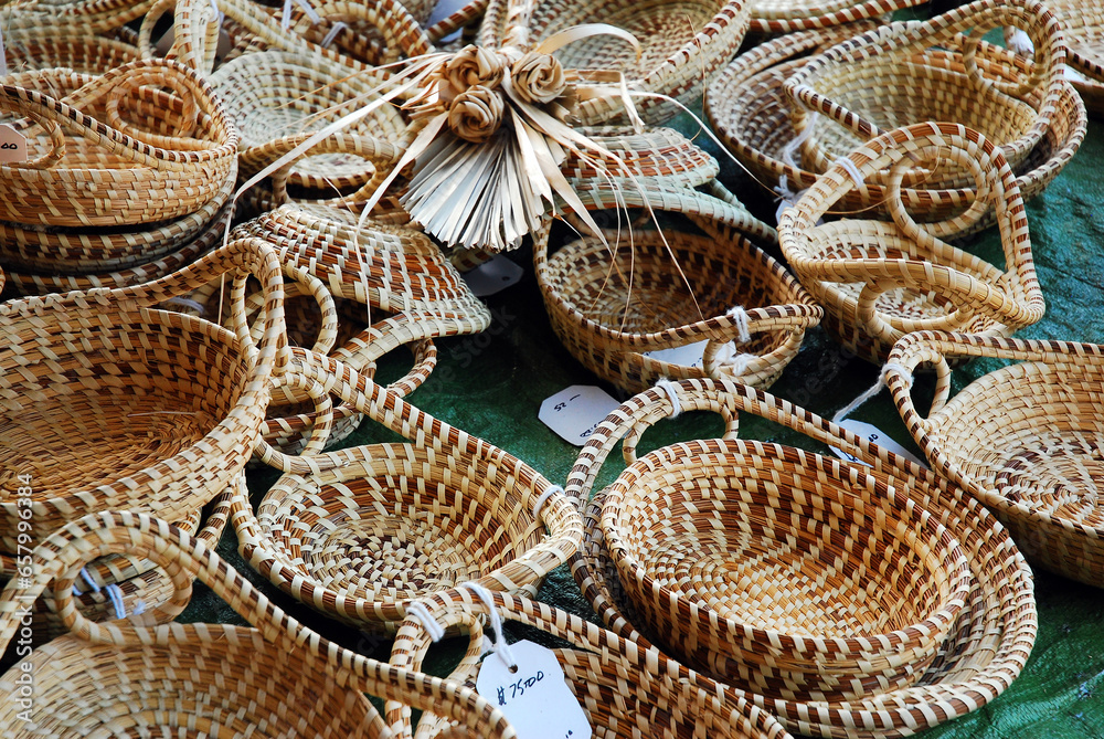 Handmade Sweetgrass, a South Carolina Low Country Gullah Traditional ...
