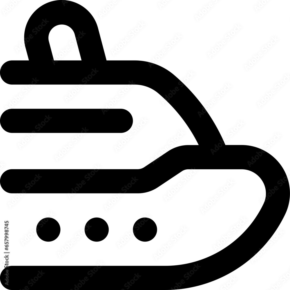 Ship front side icon, Vessel bow symbol, Front view of ship, Nautical ...