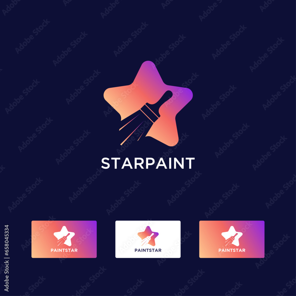 Painting Logo for Business, Company | Painting logo, painting logo ...