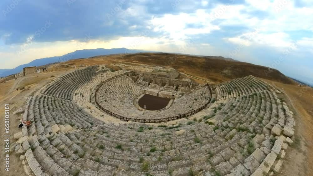 Theater of Laodicea on the Lycus in Turkey. Ancient Laodicea on the ...