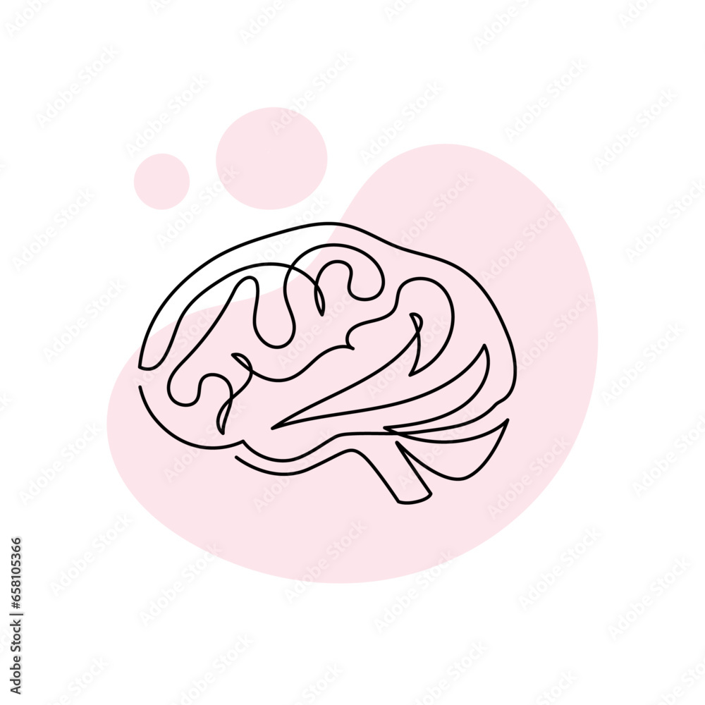Healthcare one line concept. Vector healthcare linear illustration ...