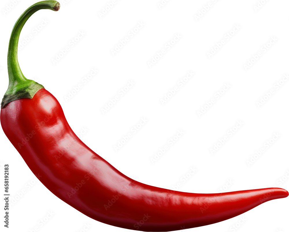 chilli transparent background PNG clipart Stock Photo | Adobe Stock