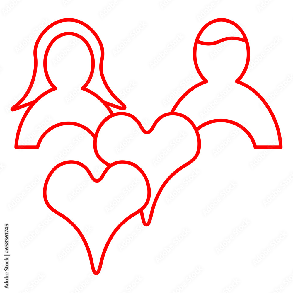 red person icon, red person vector, team, business, people, female ...