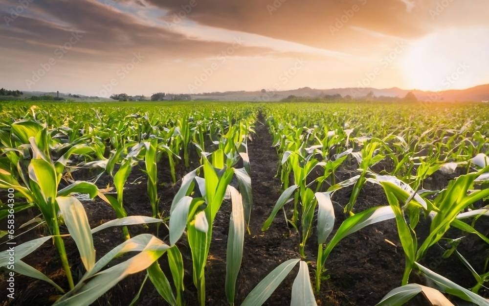 Celebrate Farmer's Day with a heartwarming image of maize cultivation ...