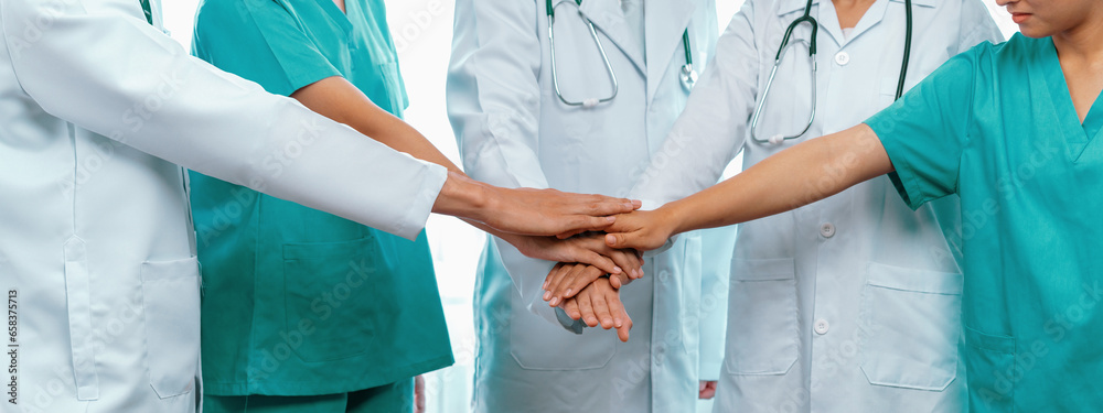 Group of medical staff doctor nurse and healthcare specialist ...