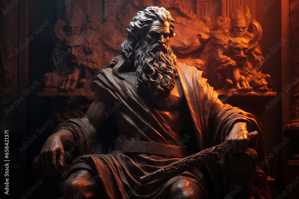 Hades, Ancient Greek god of underworld, ruler of realm of shadows of ...
