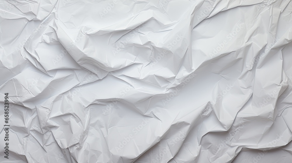 Tracing the Story of White Crumpled Paper Texture Stock Illustration ...