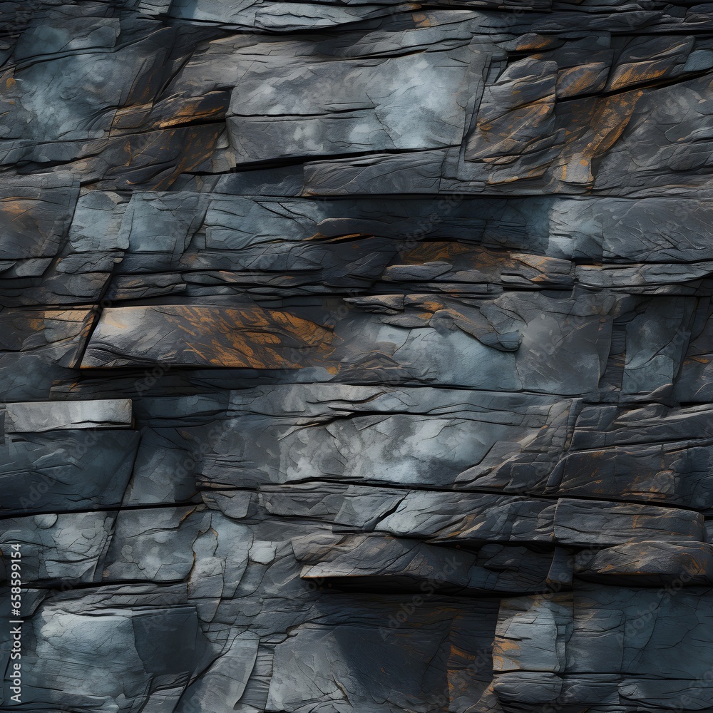 Seamless slate slab rock face normal map background texture. Grunge ... Seamless slate slab rock face normal map background texture. Grunge ...