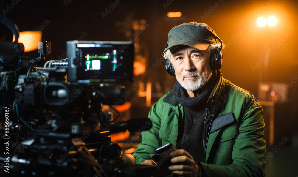 Cue the Director: A Portrait in Stage and Screen Leadership Stock ...