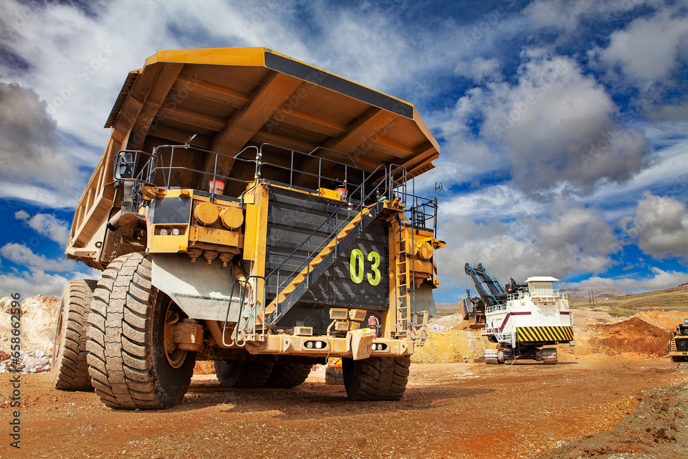 Mining trucks are among the largest vehicles in the world. They come in ...