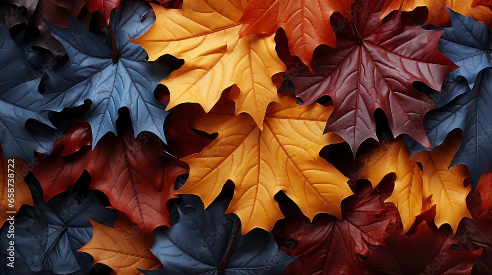 Fall Foliage Background Represents the Beauty of Nature's Cycles and ...