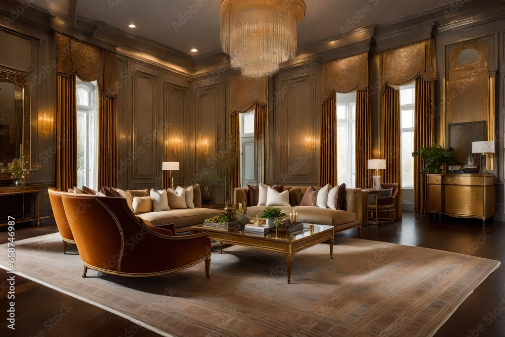 versatility of traditional design in creating different room moods ...