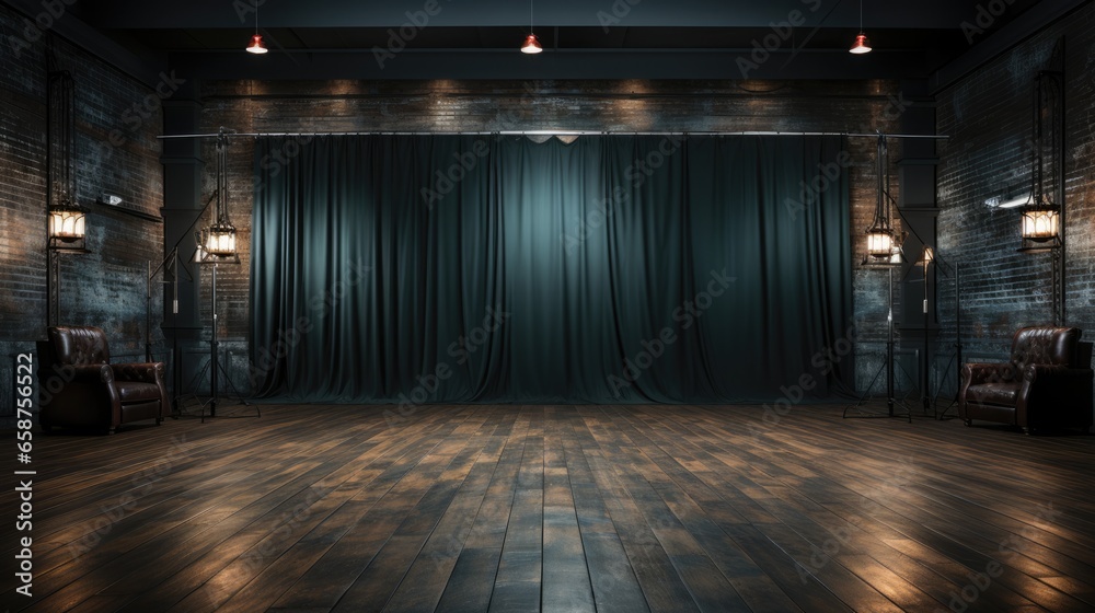Clean elegant carbon fiber studio backdrop for studio photography Stock ...