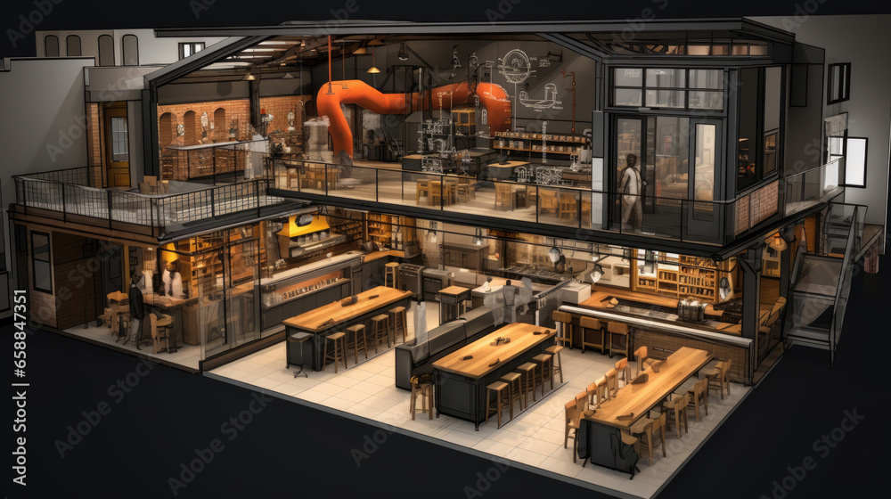 Designing a home brewery with an area requires careful planning to make ...