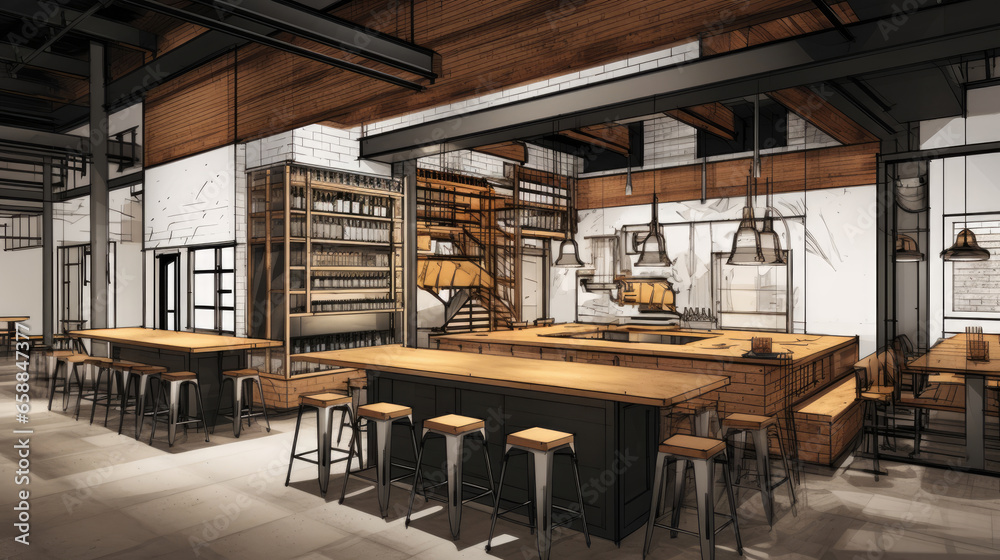 Designing a home brewery with an area requires careful planning to make ...