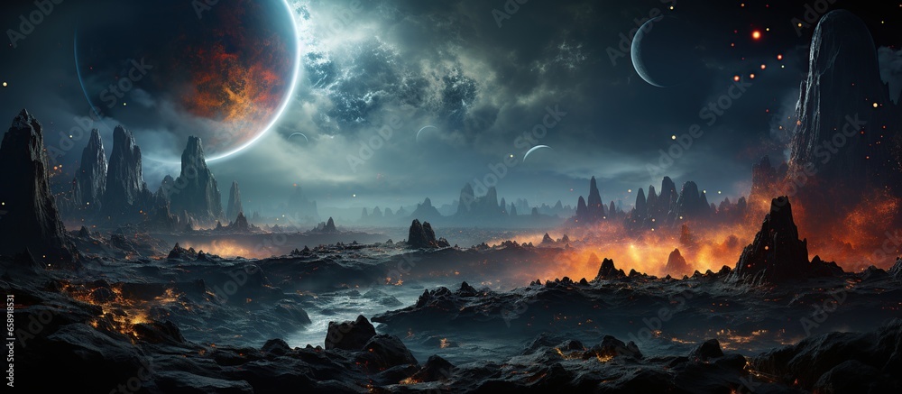 Planets of Solar system. Stock Photo | Adobe Stock