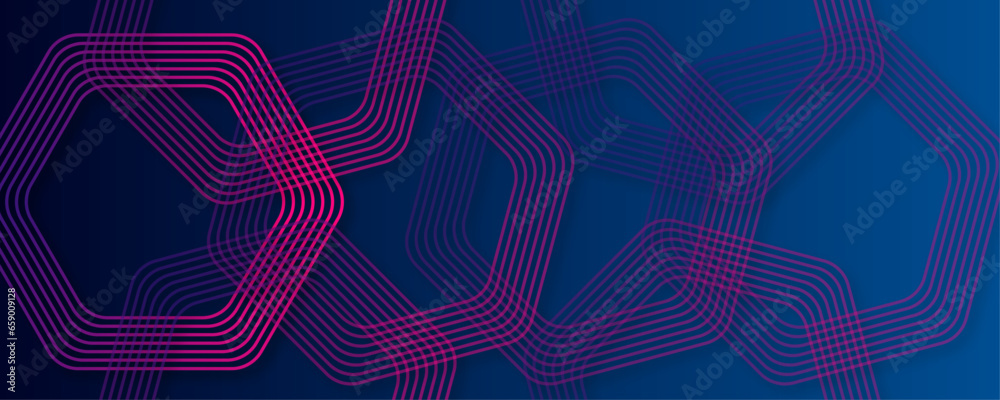 Linear symmetrical gradient curved line pattern on a white background ...