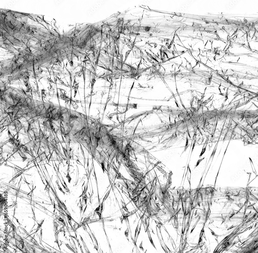 Wrinkled plastic wrap texture on transparent background wallpaper ...