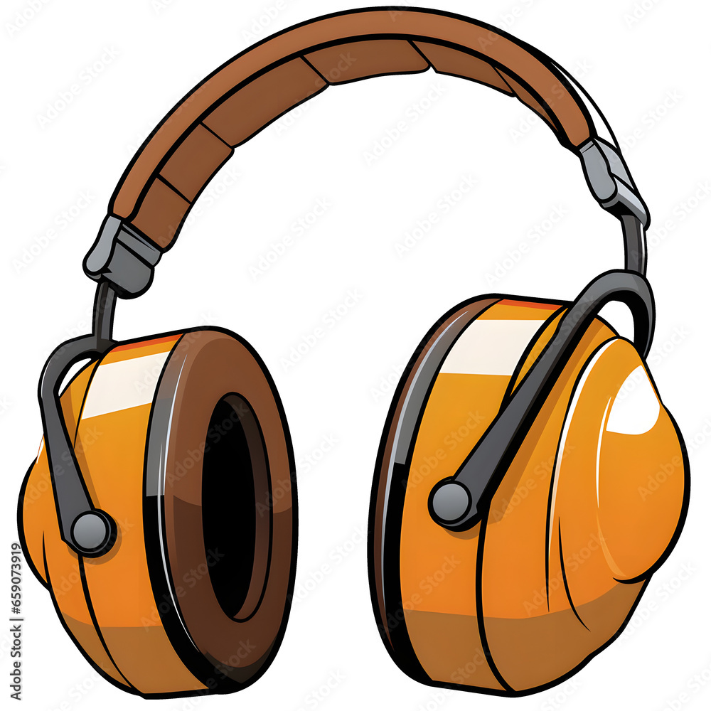 cartoon clipart of Ear Protection, tool clipart, construction worker ...