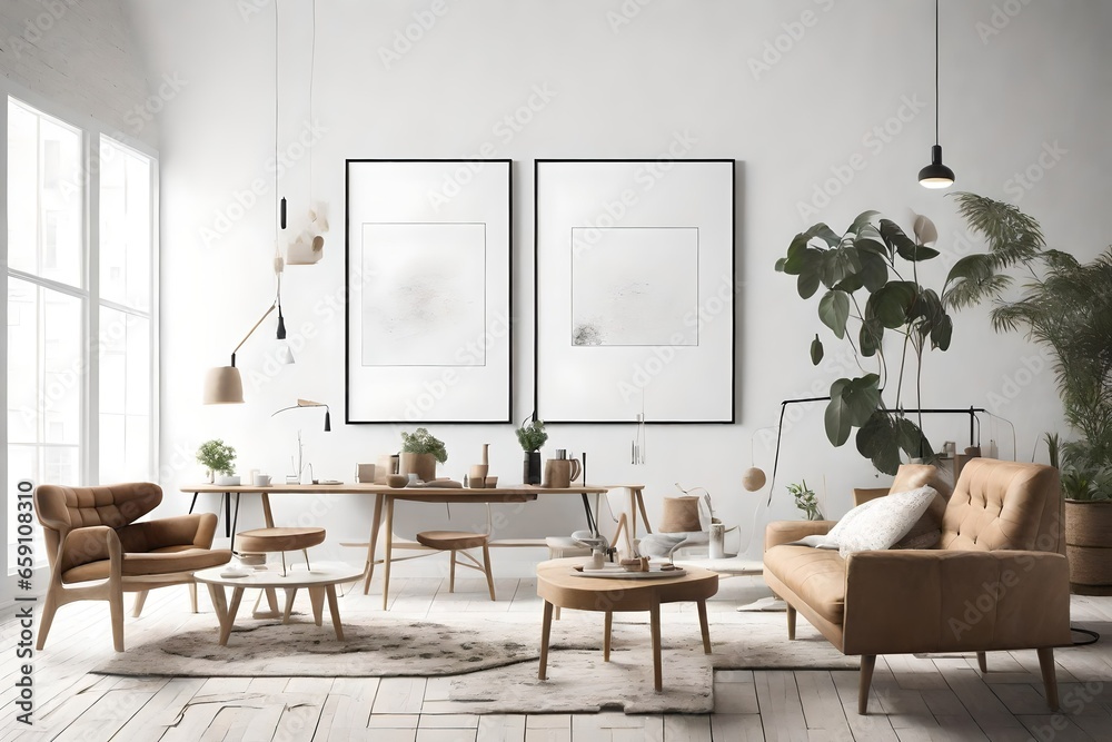 The essence of Scandi-style comes alive within a hipster interior ...