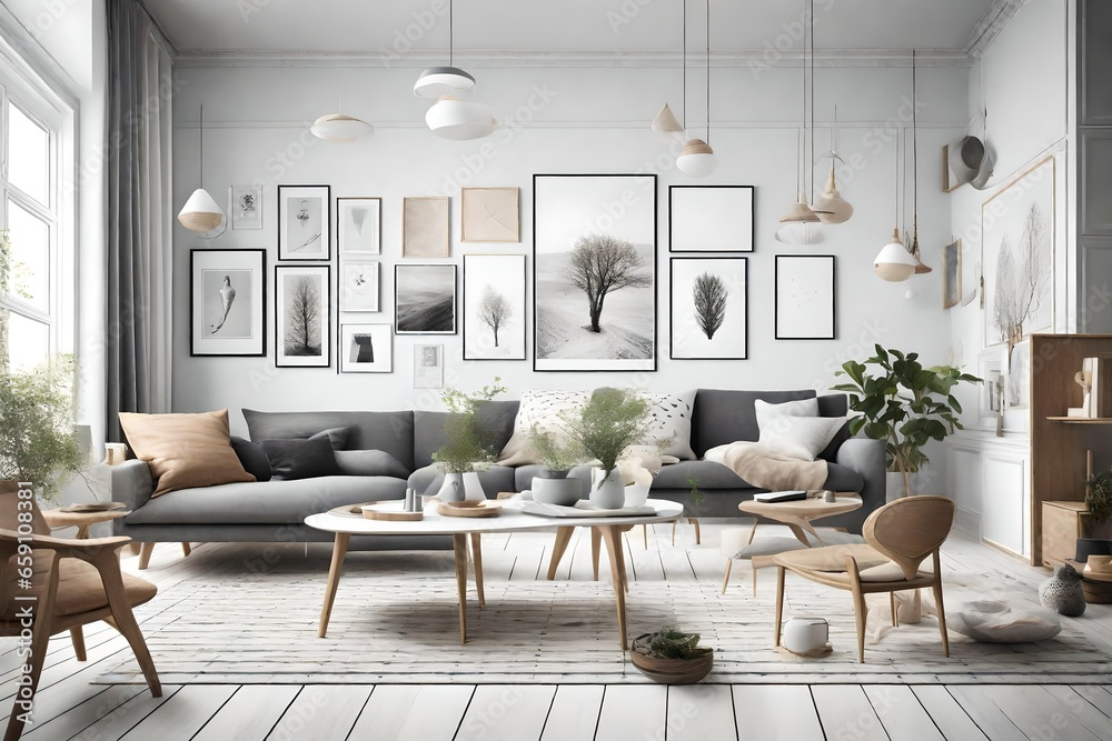 The essence of Scandi-style comes alive within a hipster interior ...