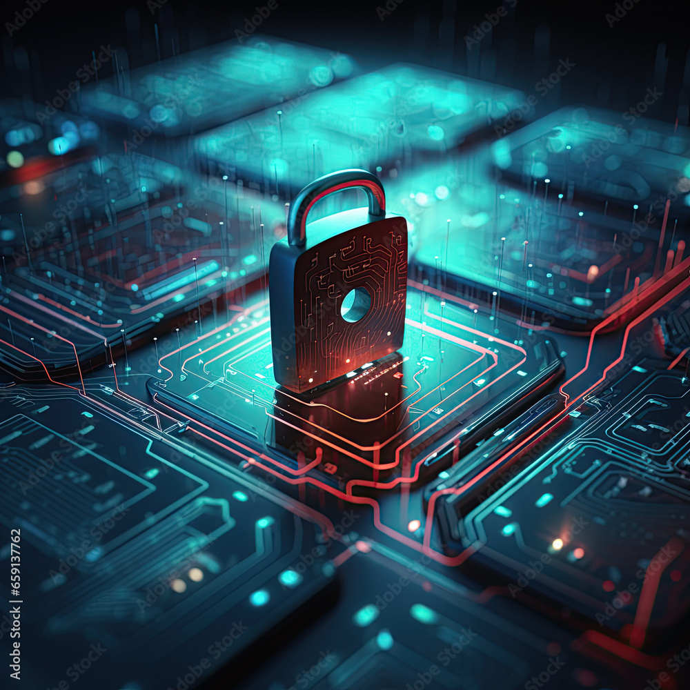 The Cyber Sentinel: Fortifying Digital Defenses, cyber security concept ...