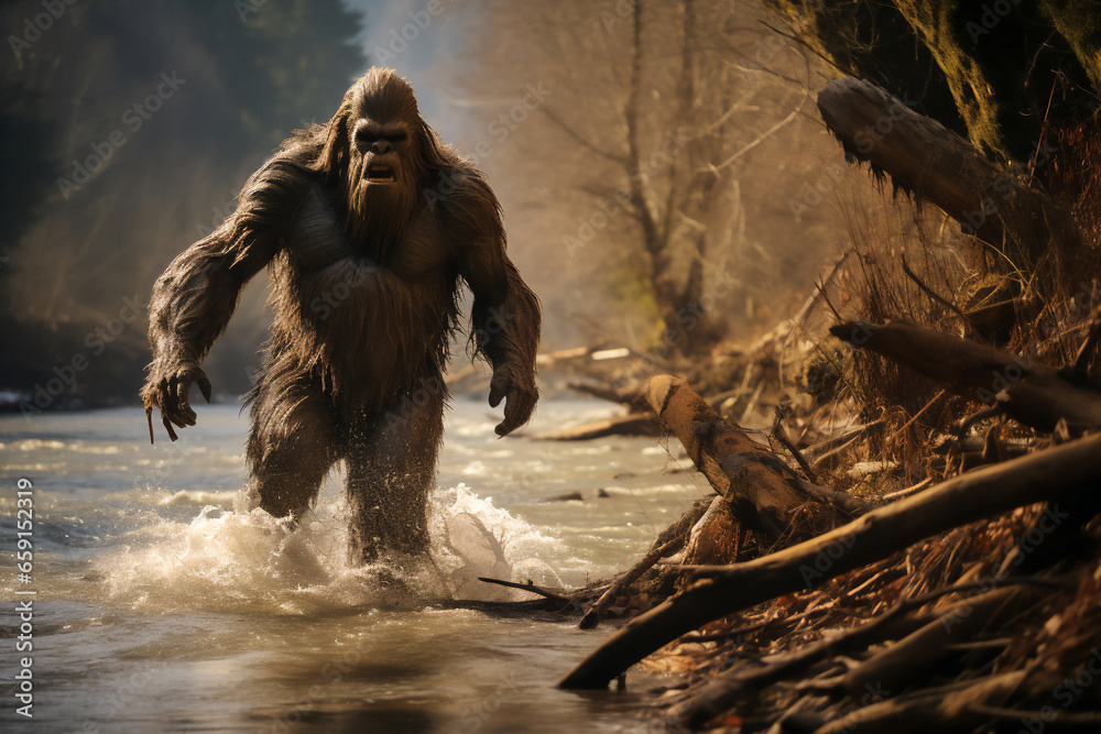 Bigfoot, also known as Sasquatch, is a legendary and elusive creature of North American folklore ...