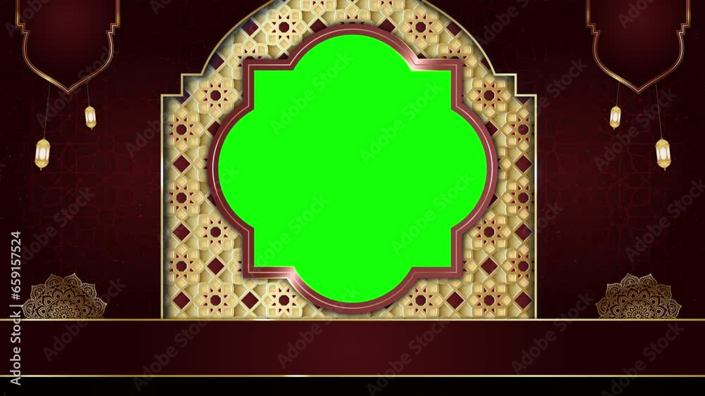 animated islamic background , muslim mosque , islamic video wallpaper ...