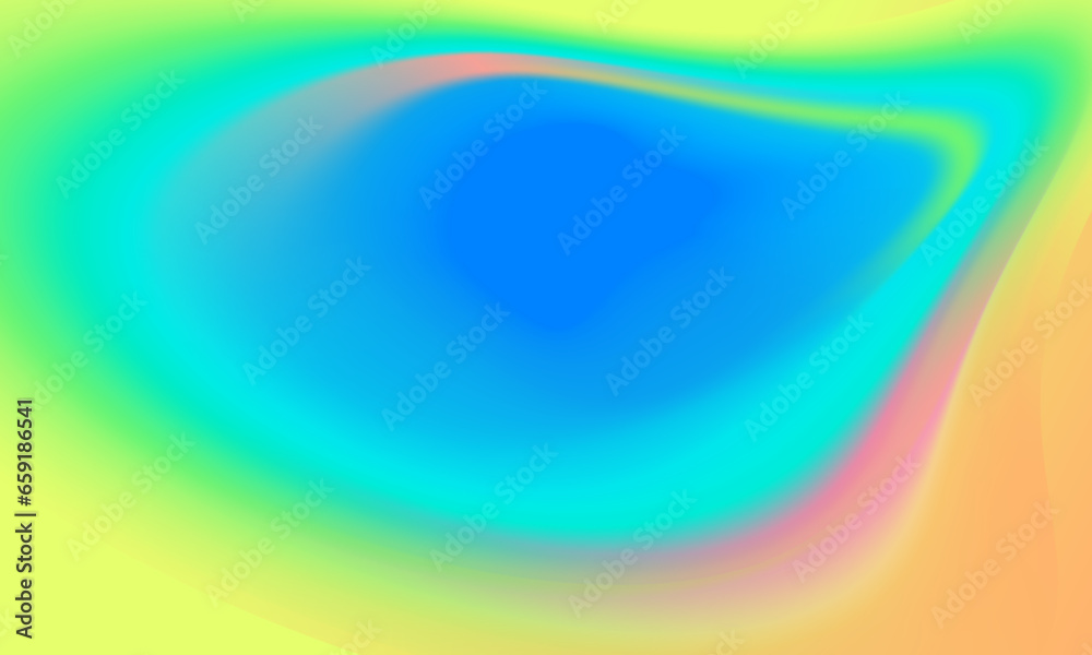 Smooth pastel colors visuals. Fluid blurry abstract wavy shapes ...