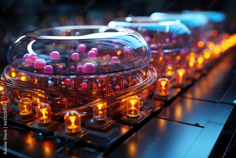 A vivid representation of electrical conductivity, with materials ...