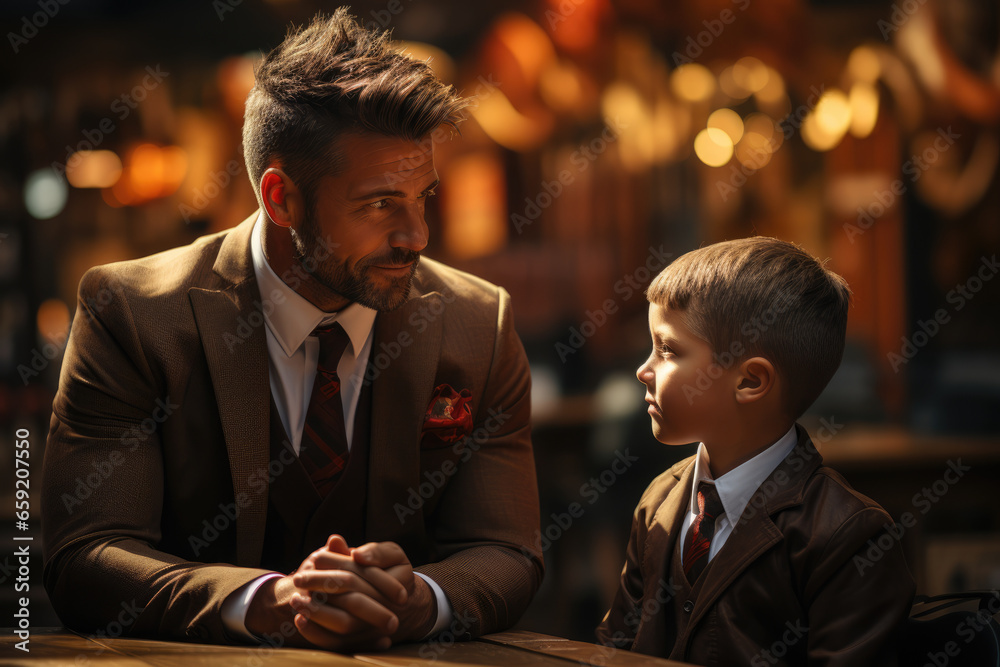 A leader mentoring and coaching a junior team member, illustrating the ...