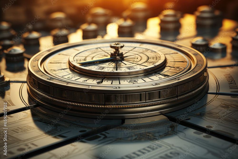Stockfoto An executive building trust and strong relationships with ...