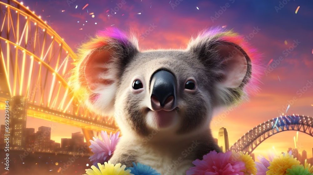 Join the lively crowd as Sydney comes alive with celebration, featuring ...