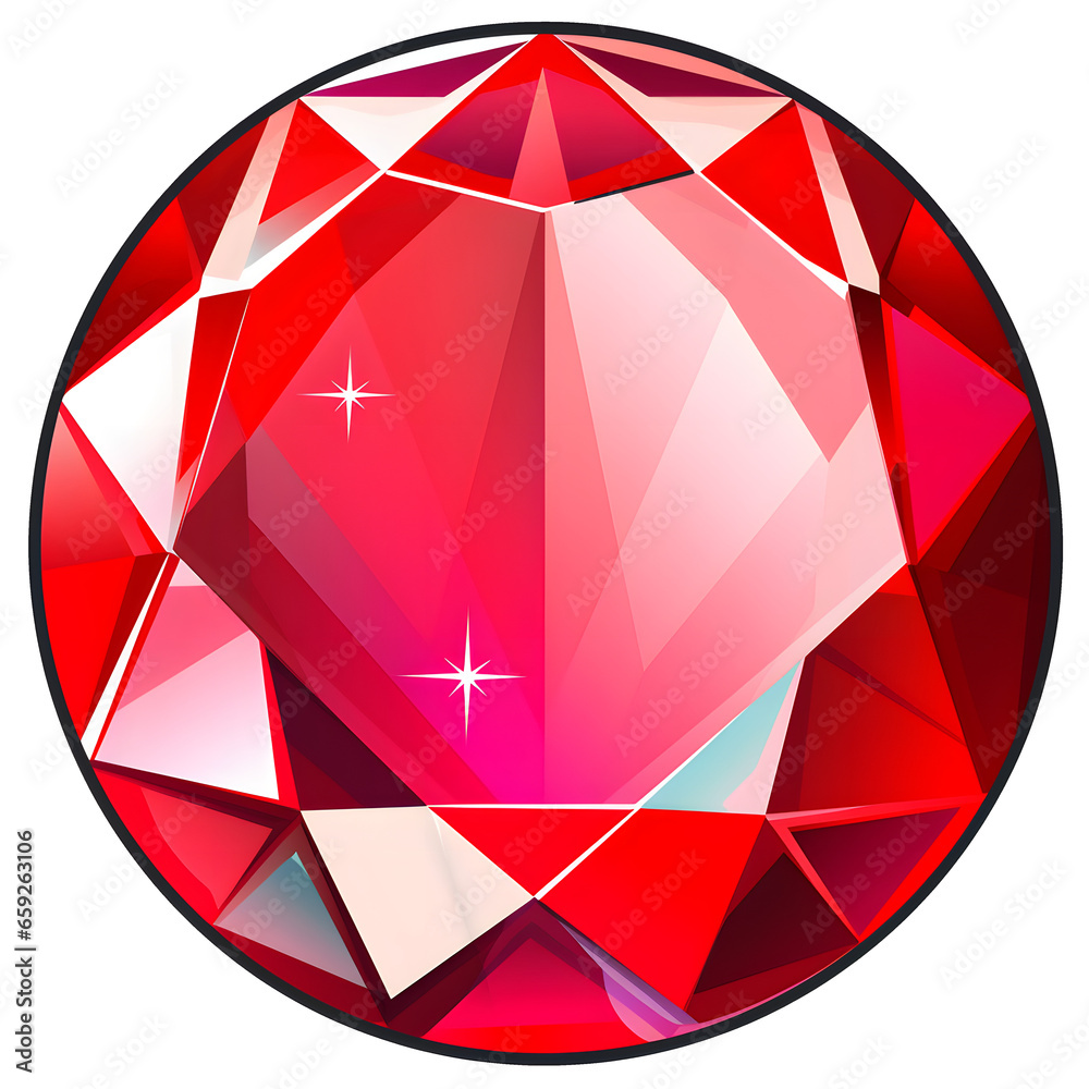 cartoon clipart of Ruby, cartoon gem clipart, jewellery clipart ...
