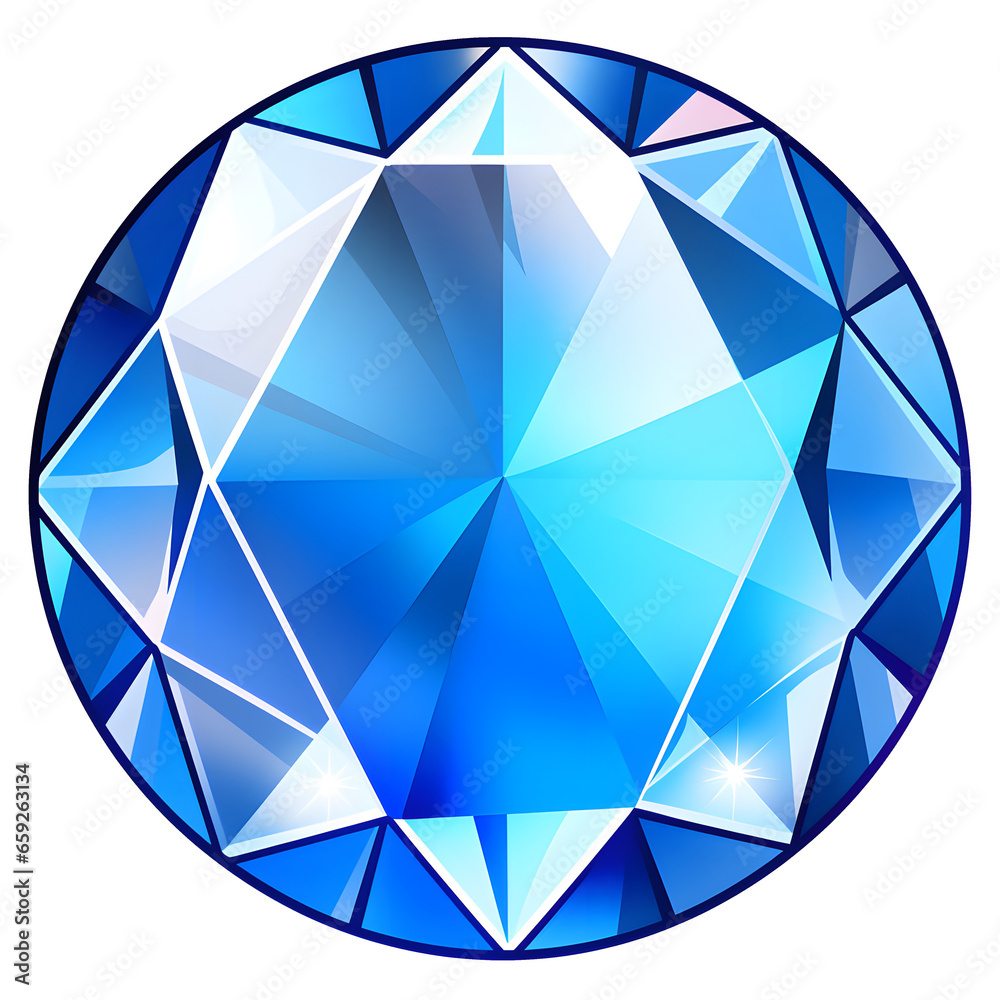 cartoon clipart of Sapphire, cartoon gem clipart, jewellery clipart ...