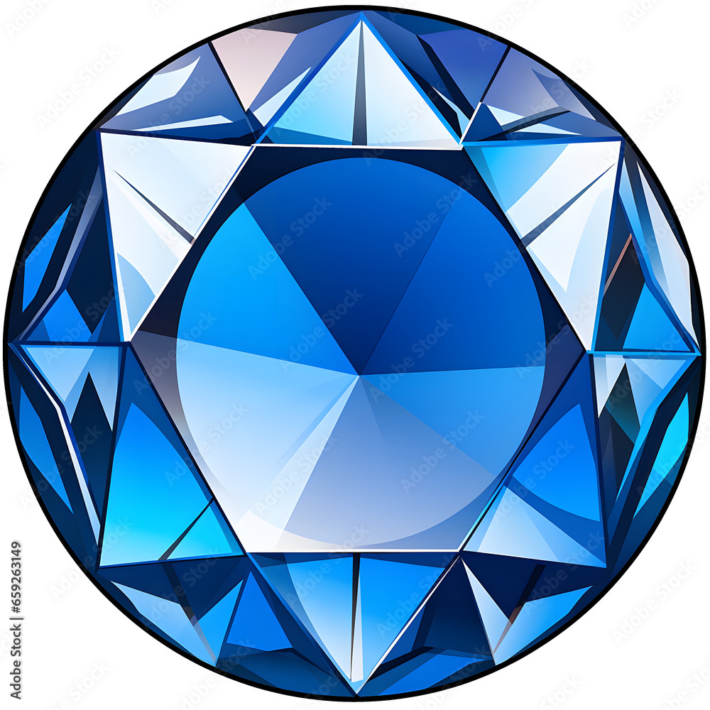 cartoon clipart of Sapphire, cartoon gem clipart, jewellery clipart, transparent background ...