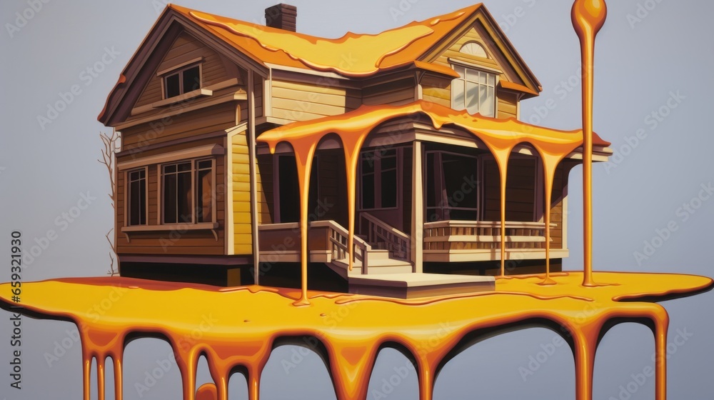 Melting Constructs: Structures and shapes dripping away like melting ...